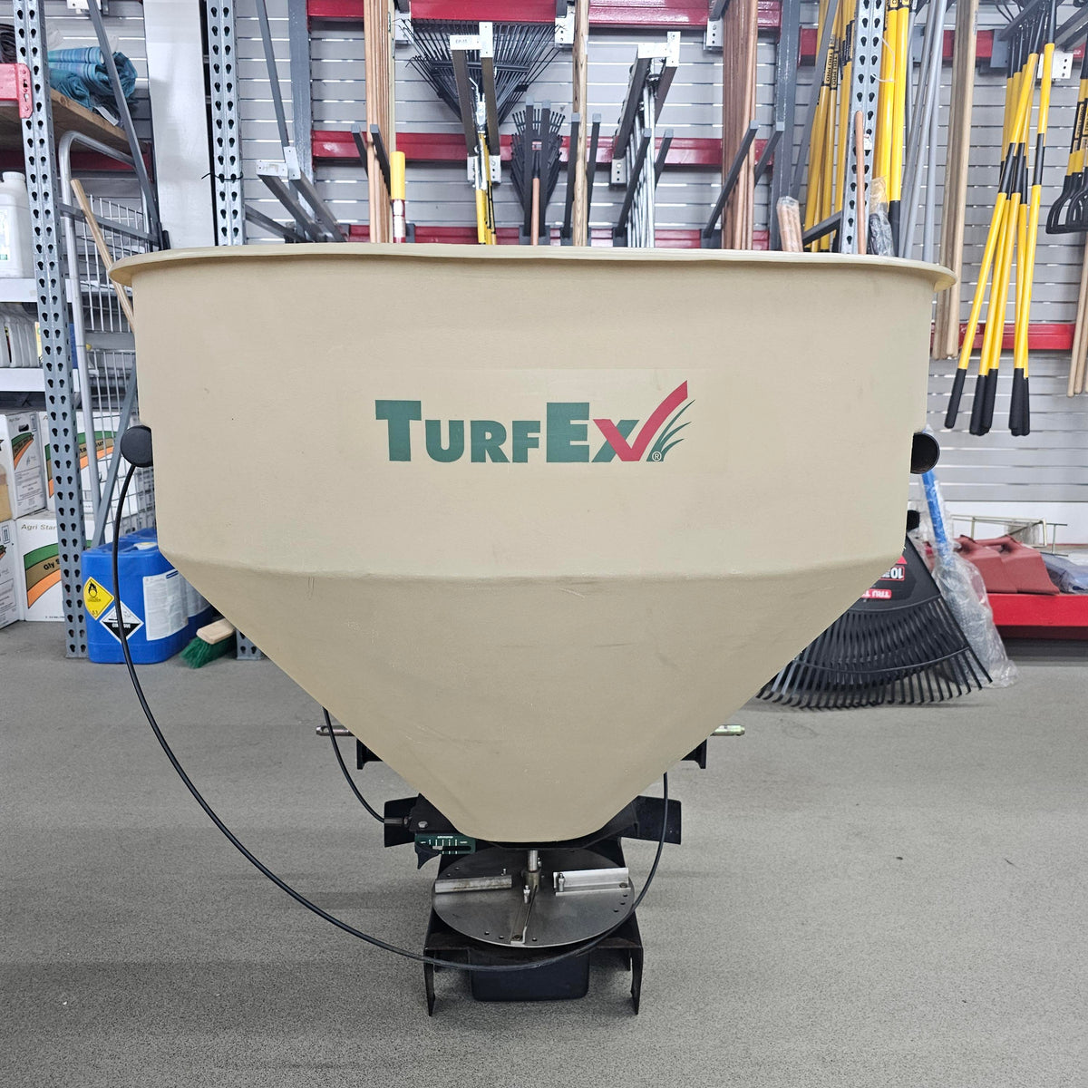 TurfEx TS1200GR Tow Behind Spreader — Arlington Power Equipment