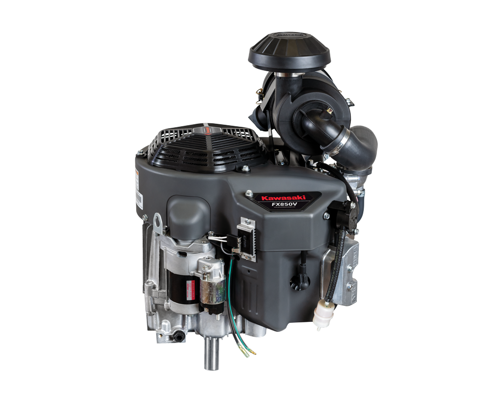 Kawasaki FX850V-S42-S Engine 1-1/8" x 4-9/32" Shaft Vertical Electric ...