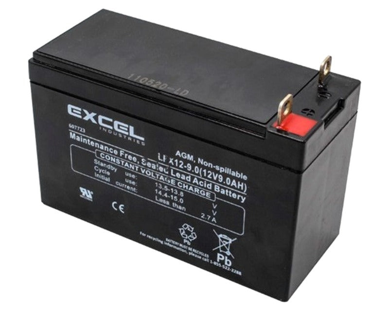 Hustler 607723P Battery Agm 12V 9 — Arlington Power Equipment