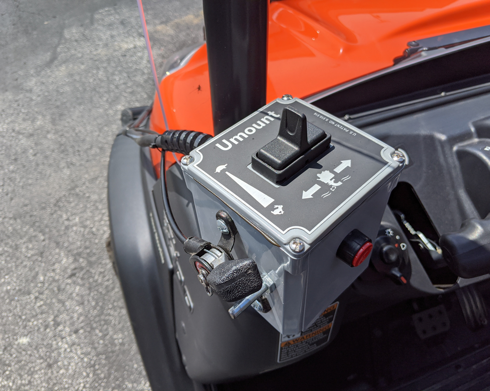 Umount UB-7H Front-Mounted Blower Hand-Controlled Kohler CH270 7HP ...