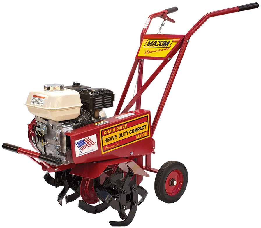 Maxim RM4H Tiller 13" Or 19" Tilling Width Commercial Honda 118cc ...